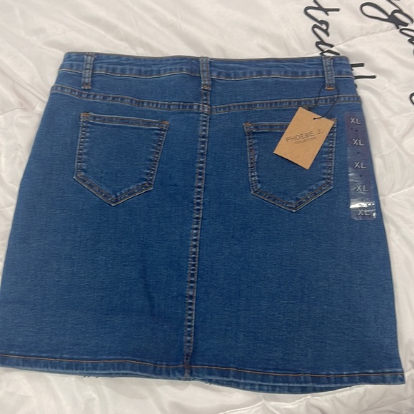 phoebe j | Skirts | Phoebe J Jean Denim Skirt | Poshmark